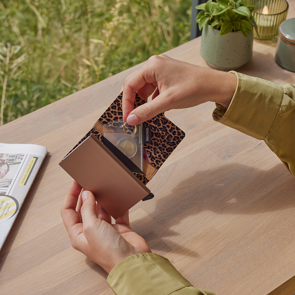 Secrid Coin Pocket - Black | Wennekes